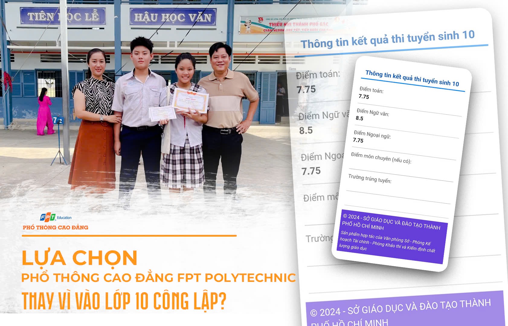 Khi phụ huynh không xem hệ 9+ là “con thứ” - FPT PolySchool Thông Báo ...