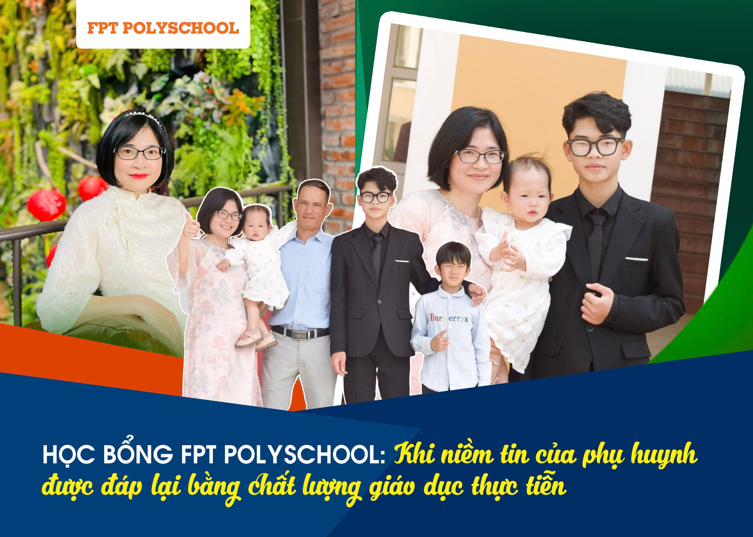 Học bổng FPT PolySchool: Khi niềm tin của phụ huynh được đáp lại bằng ...